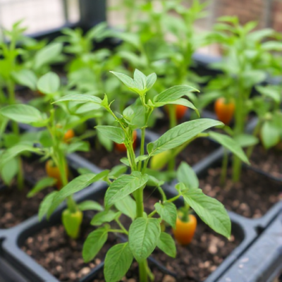 Fast-Growing Capsicum Seedlings in Kenya | GrowPact Kenya